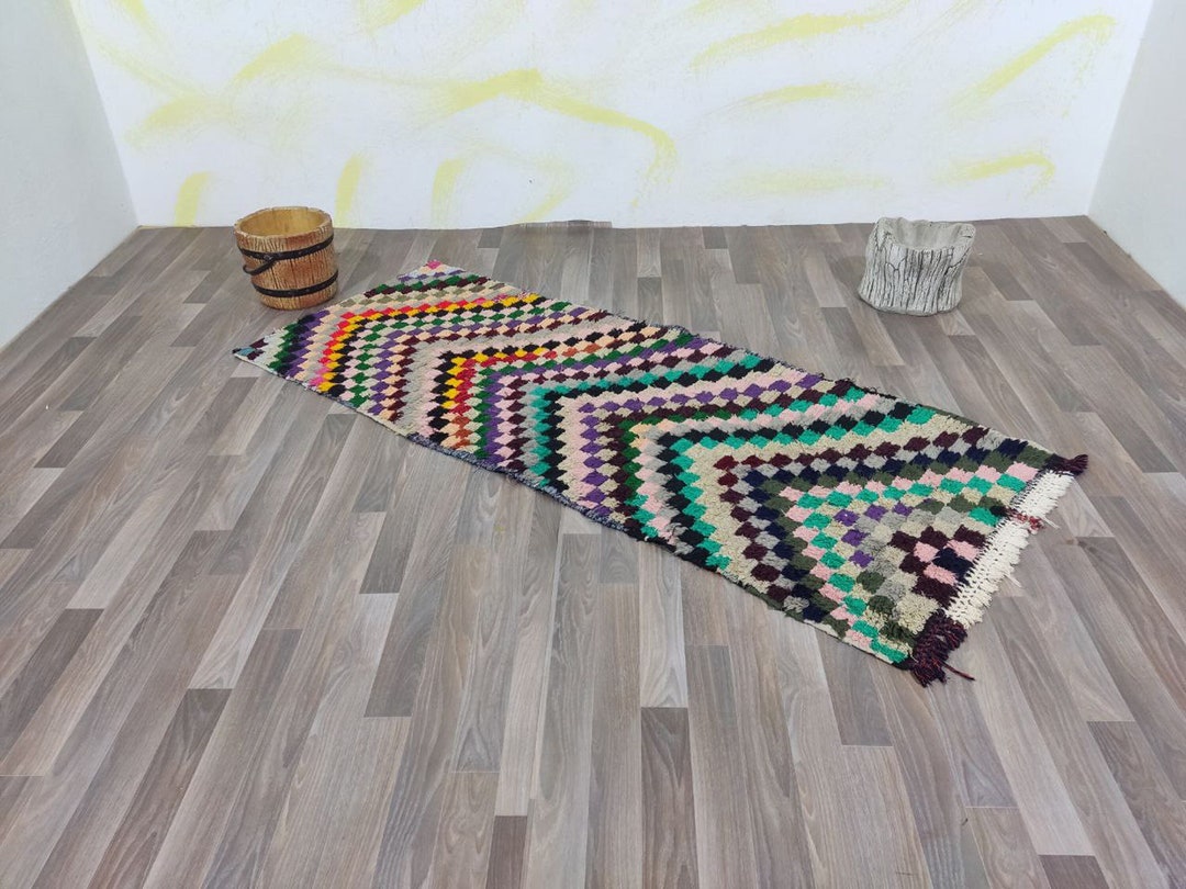 Turquoise Berber Runner Rug,luxurious OLD RUG Runner for Sale,moroccan ...