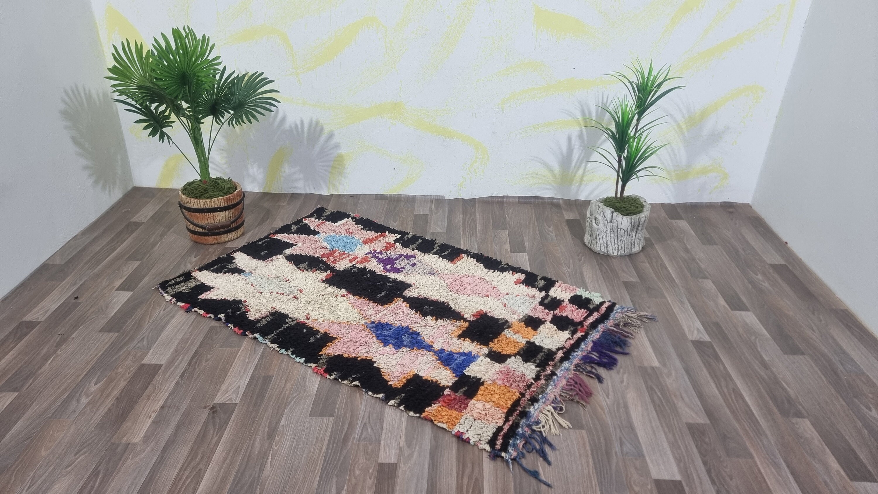 3x6 Ft Flat Rug weave Kilim Runner 119x191cm Colourful Afghan Tribal ...