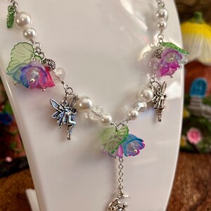 Fairy in the Garden, Fairycore, Bellflowers, Lily of the Valley, Fairy ...