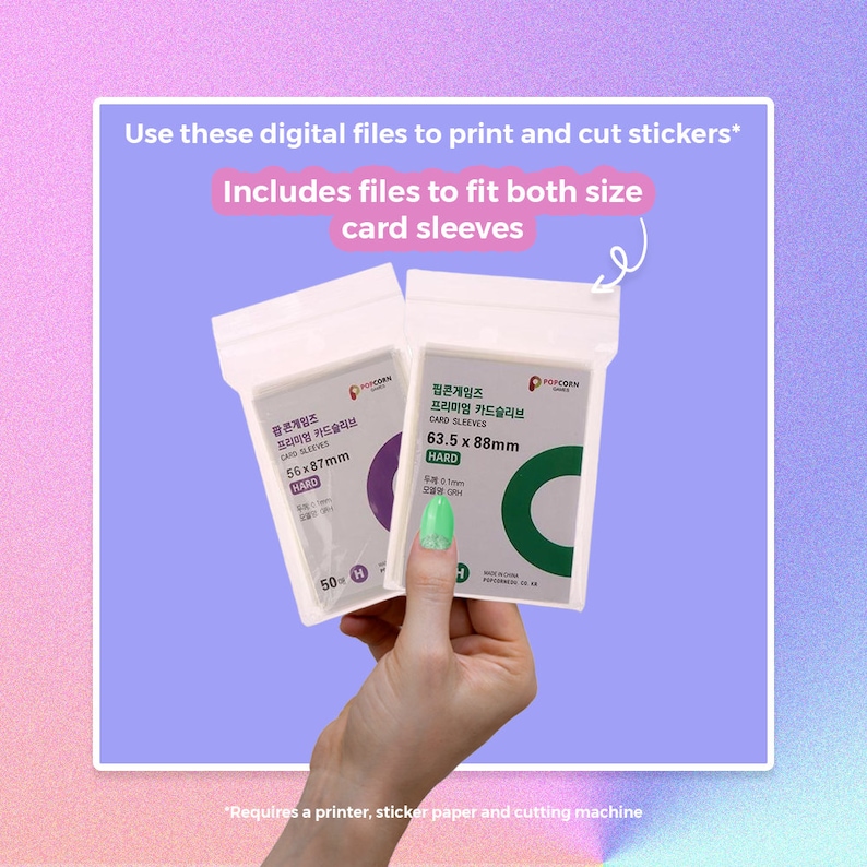 Stray Kids SKZOO, Kawaii Deco, Kpop Photocard Top Loader Deco, Digital ...