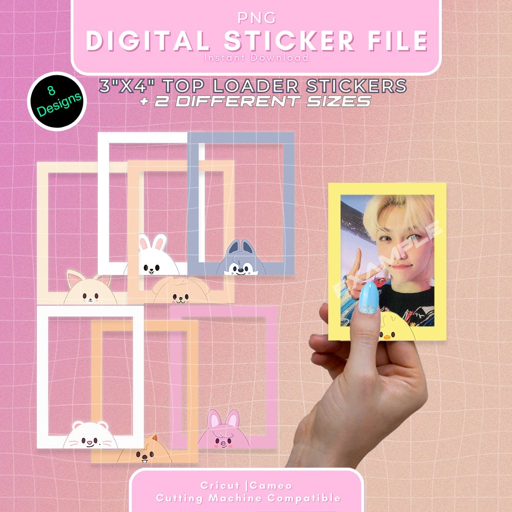 Stray Kids SKZOO Simple Cute Deco for Kpop Photocard Top - Etsy