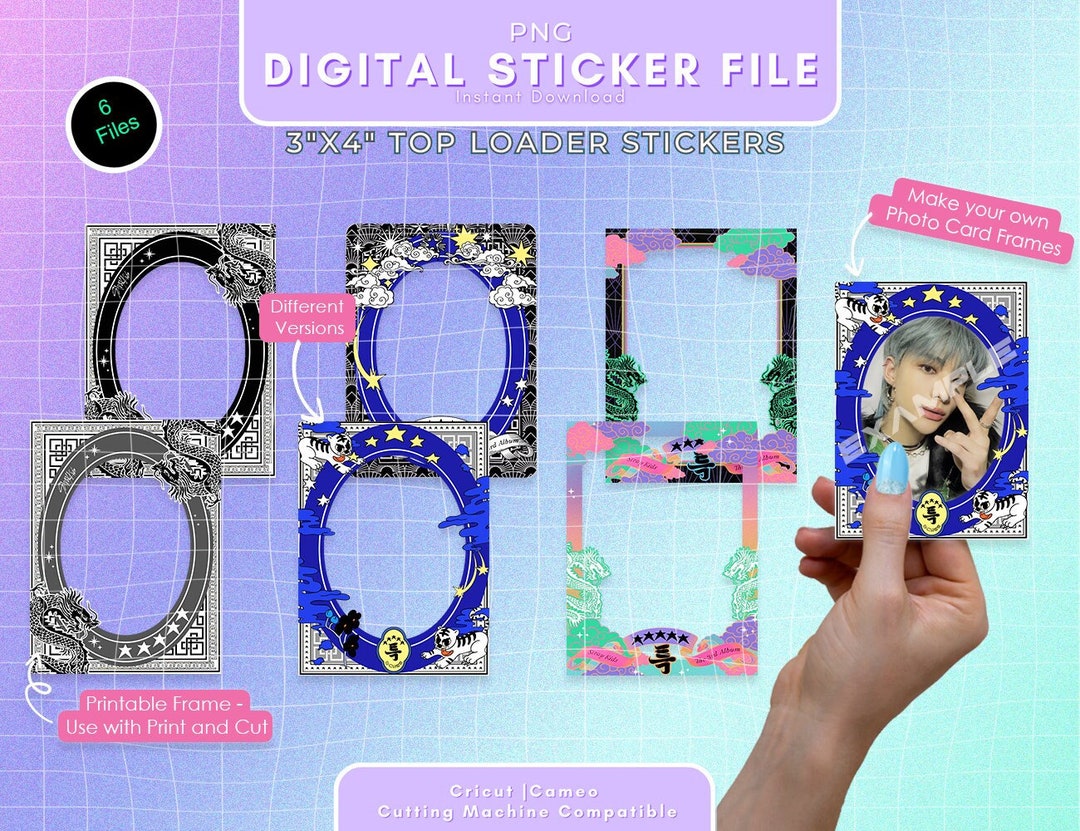 Stray Kids SKZ 5 Star Album, Kpop Photocard Toploader Deco, Digital ...