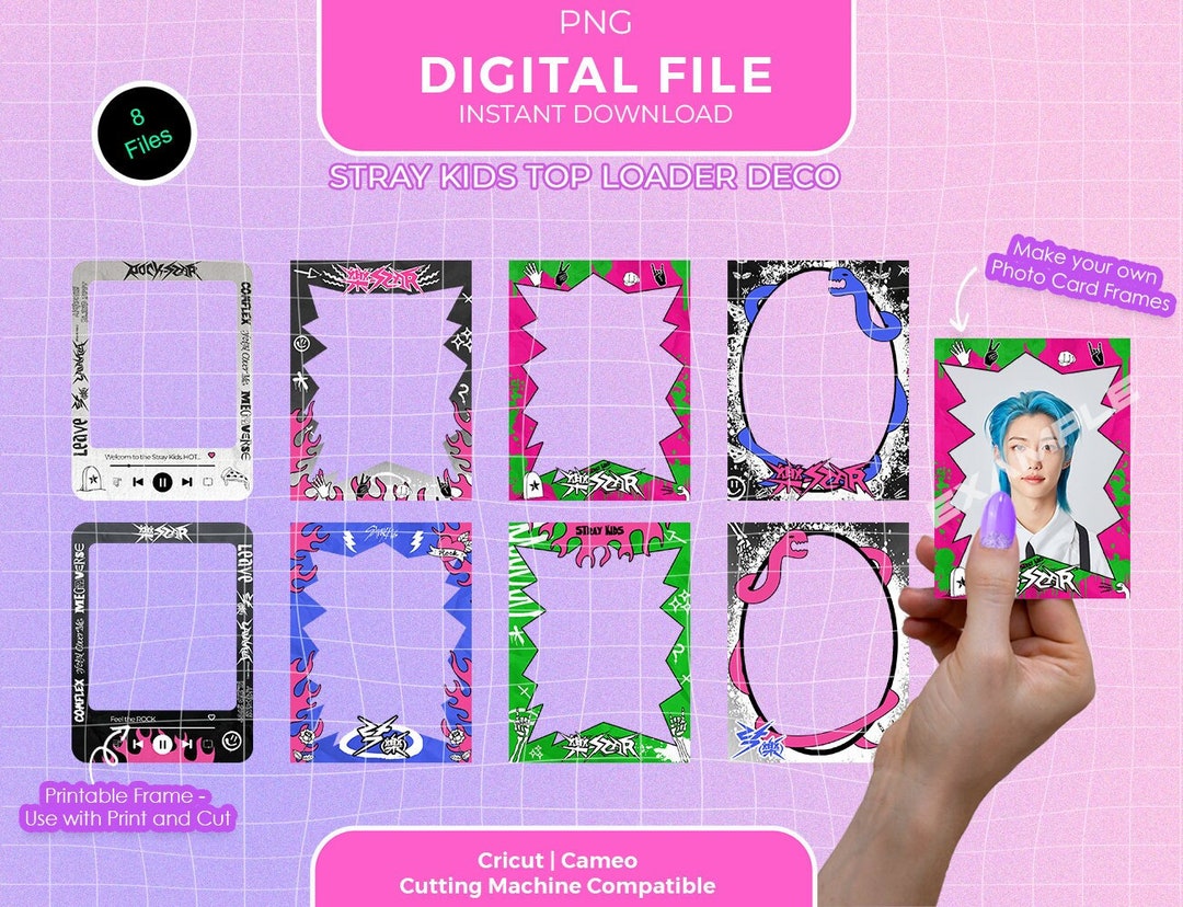Stray Kids SKZ Rock-star Album, Kpop Photocard Pod Toploader Deco ...