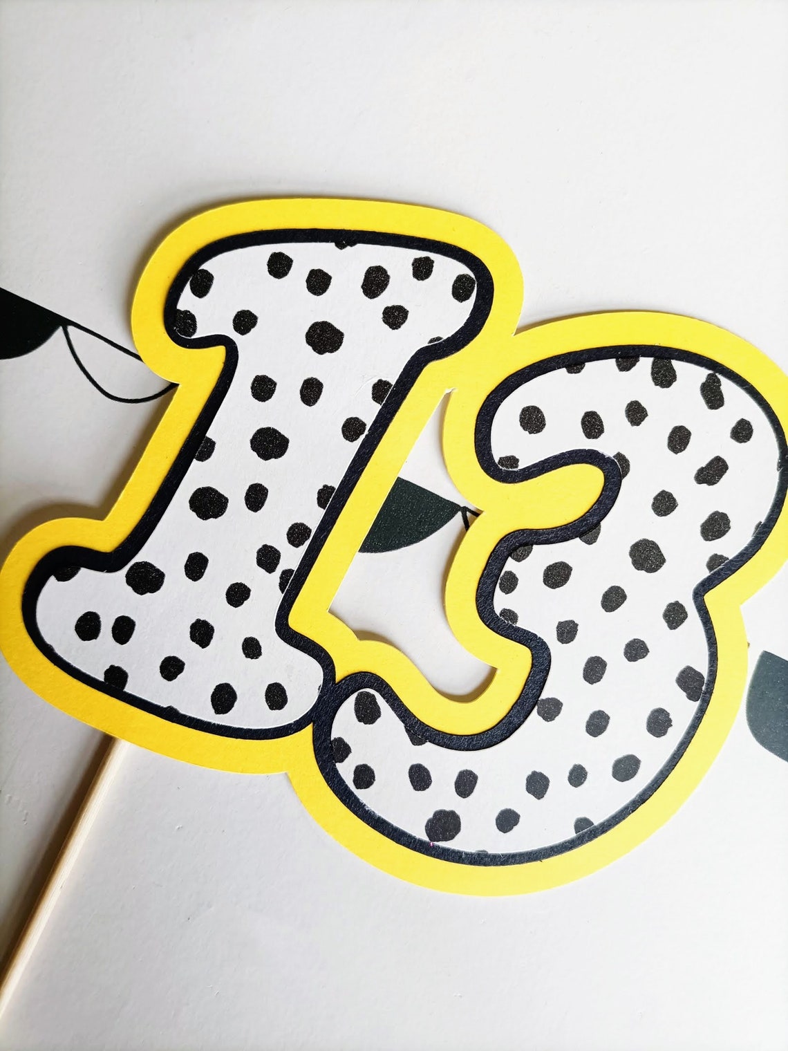 Number Cake Topper Cake Topper Custom Cake Topper Adult Cake Topper ...