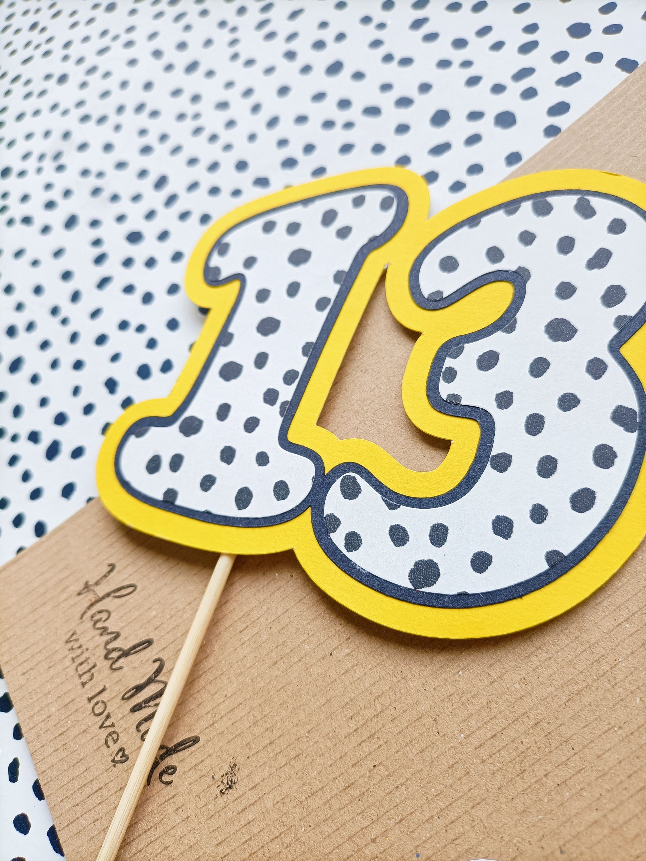 Number Cake Topper Cake Topper Custom Cake Topper Adult Cake Topper ...