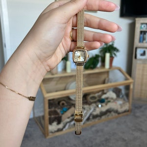Vintage Style Gold Plated Roman Numeral Elegant Watch - Etsy