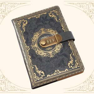 Victorian Style Journal Elegant Hardcover Vintage Inspired Notebook - Etsy