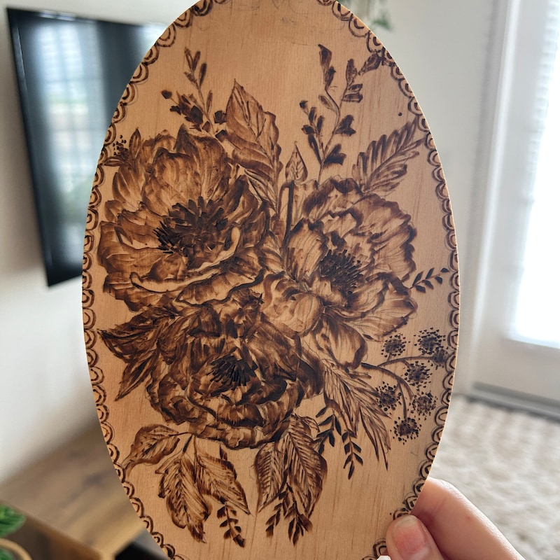 Wood Burned Designs - Etsy