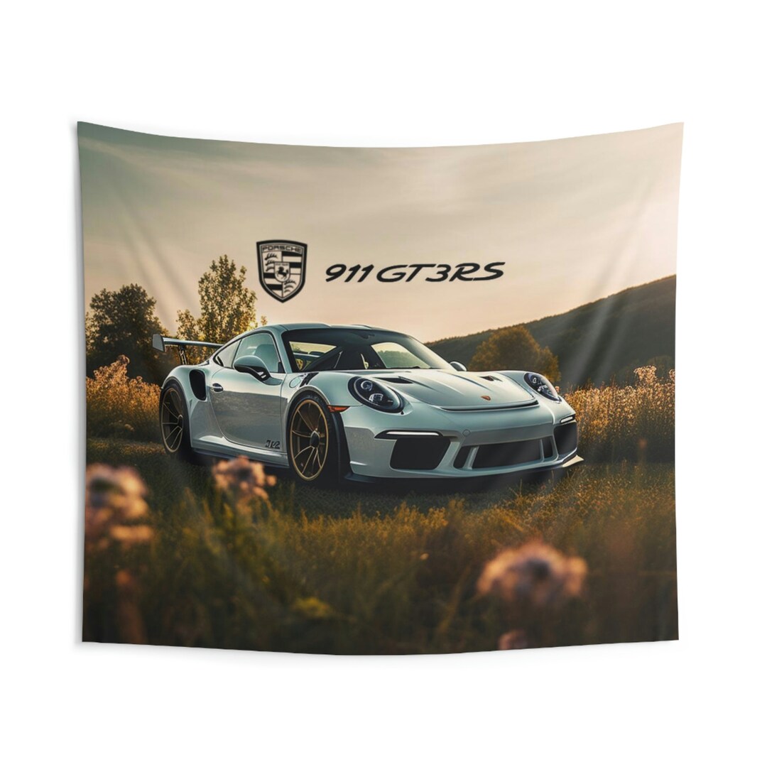Porsche 911 GT3 RS Wall Banner Garage Decor for Car - Etsy