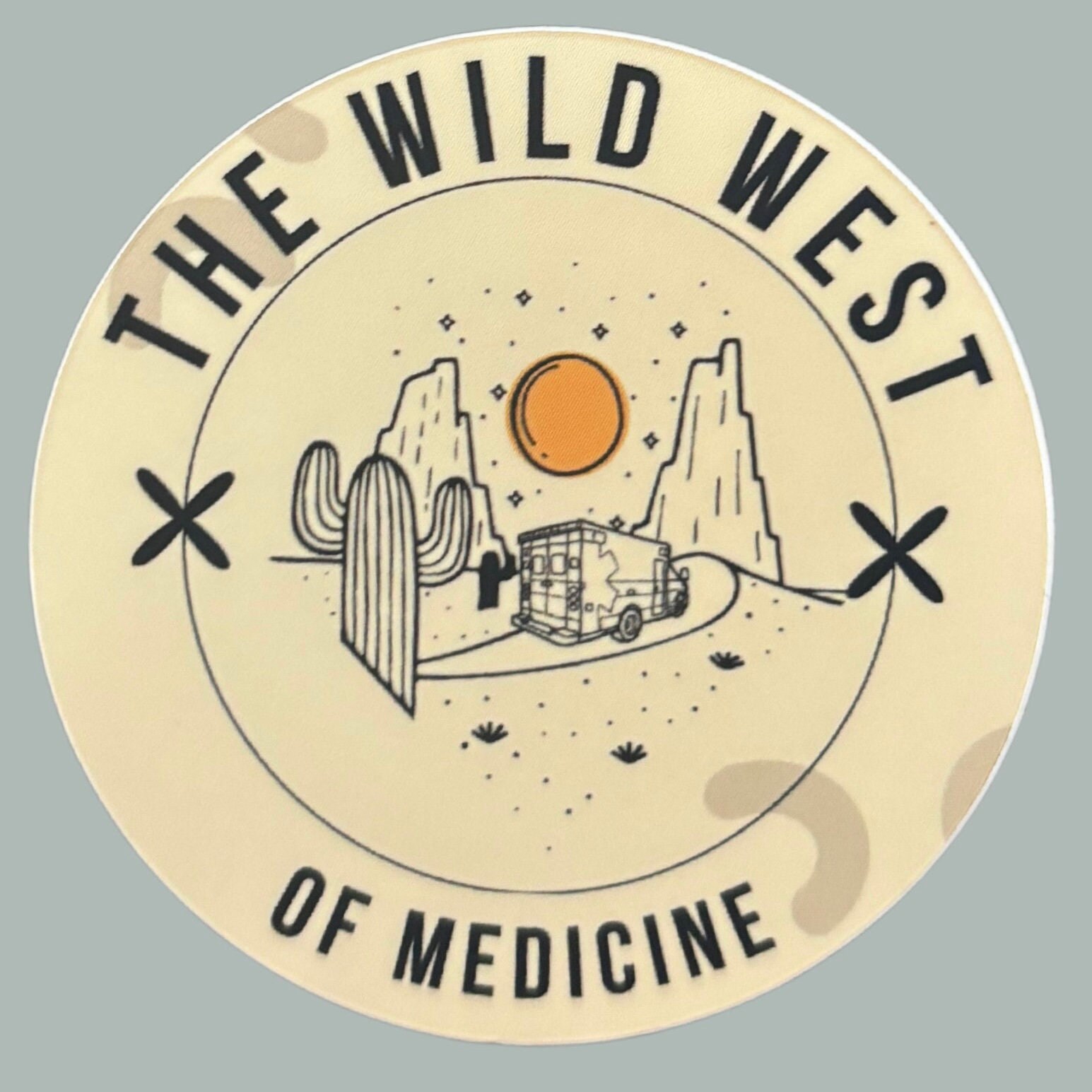 The Wild West of Medicine - Sticker - Etsy