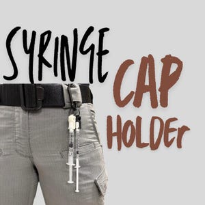 Syringe Cap Holder - Etsy