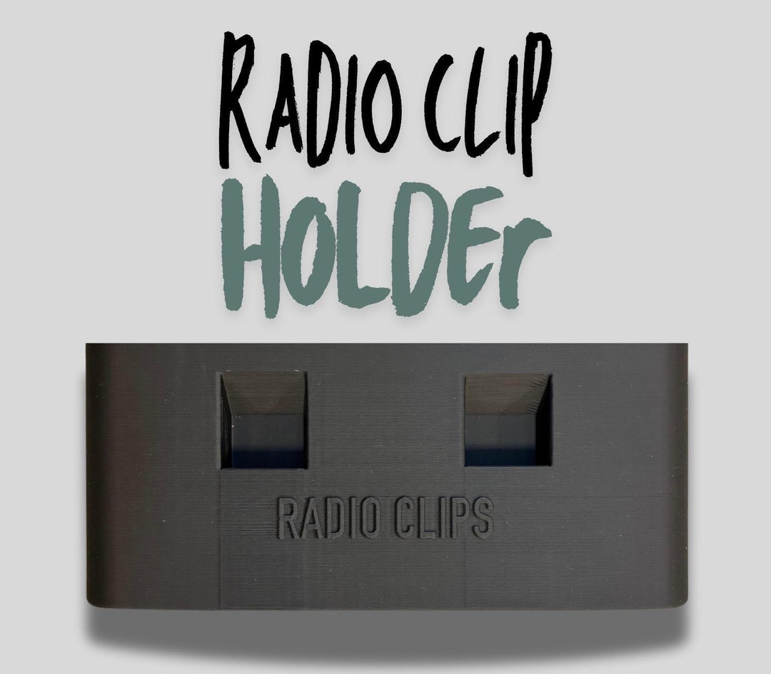 EMS Radio Clip Holder - Etsy