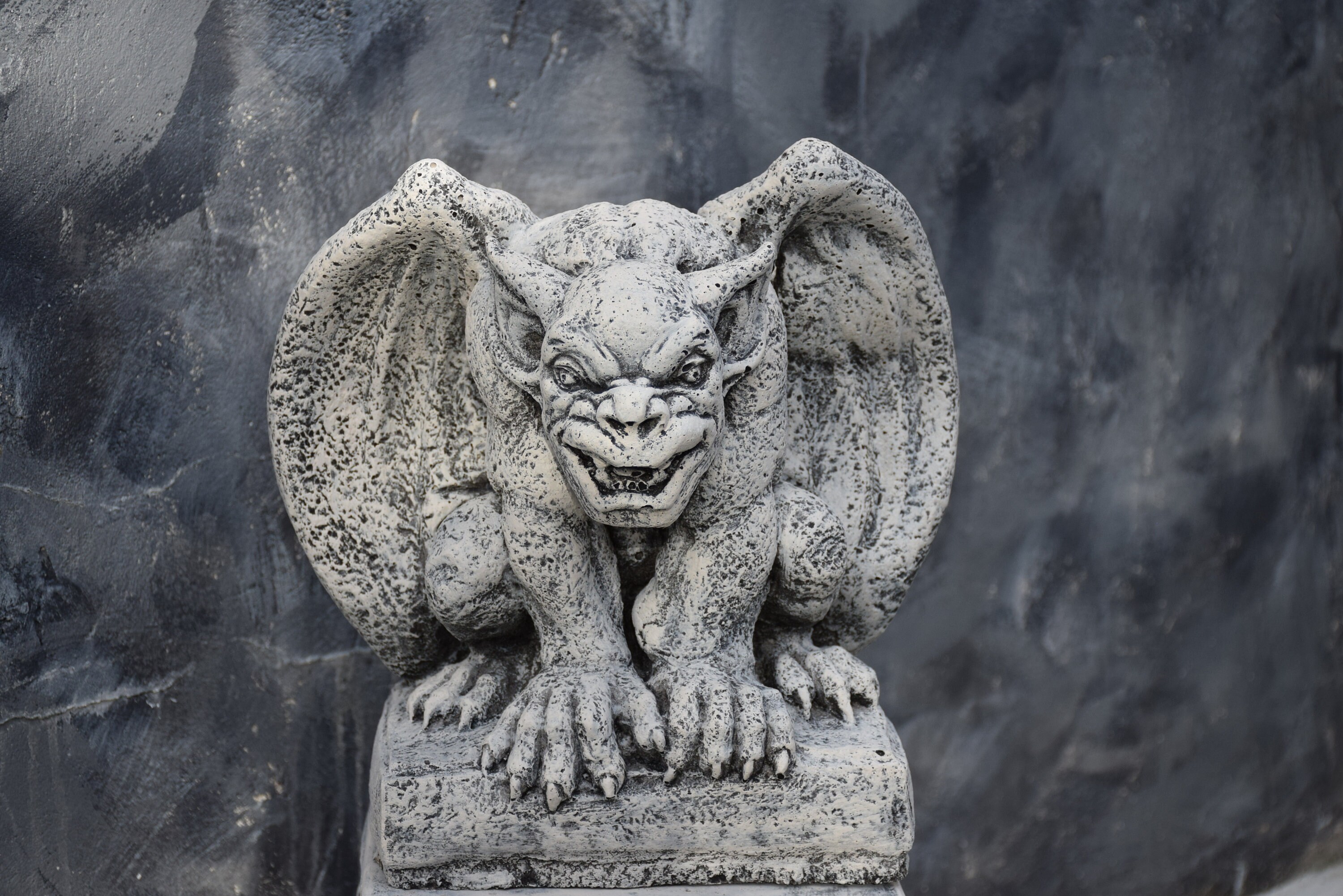 Gargoyle Stone Statue Garden Ornament Gothic Gremlin Reconstituted ...