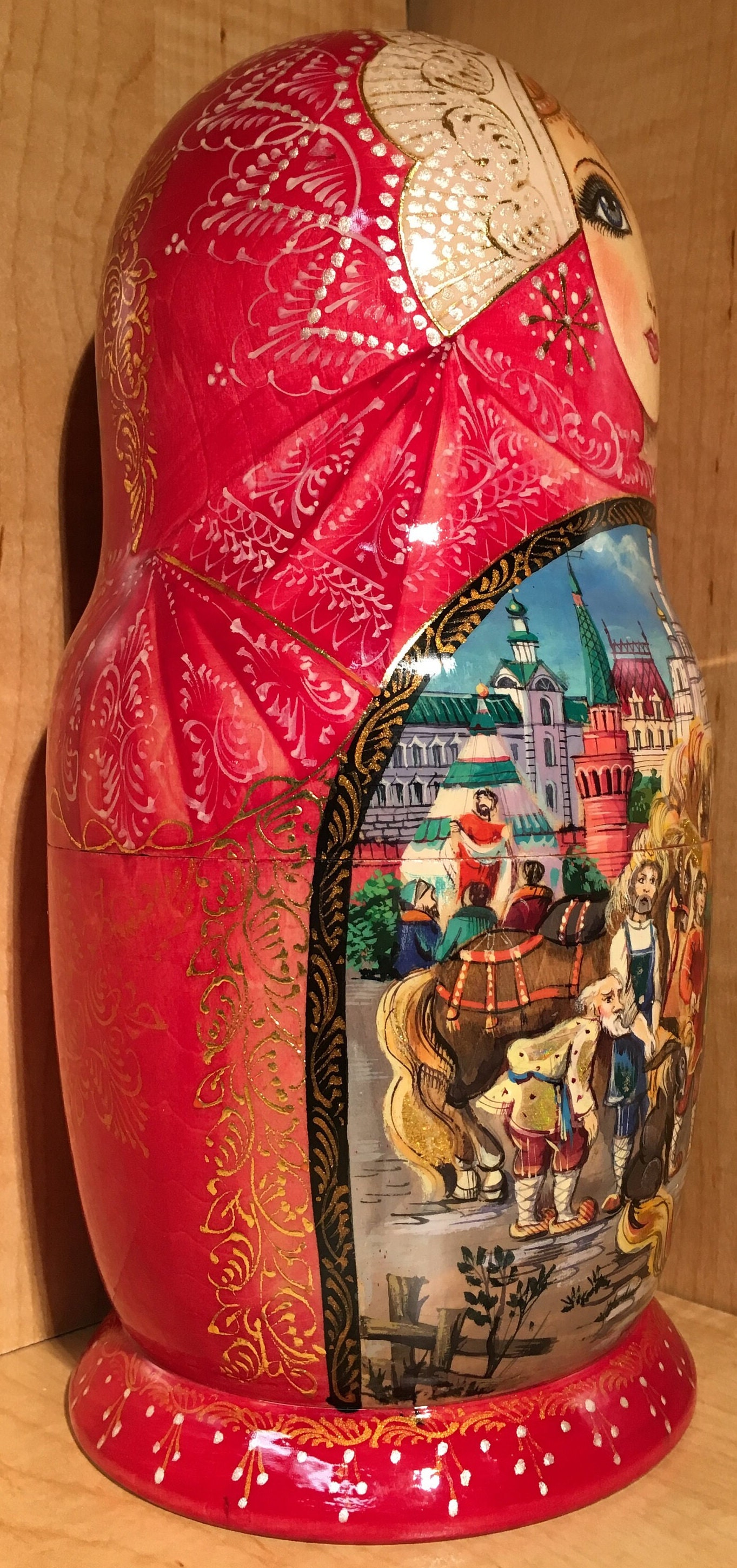 The Humpbacked Horse Konyok-gorbunok by TRIFONOV Matryoshka Nesting ...