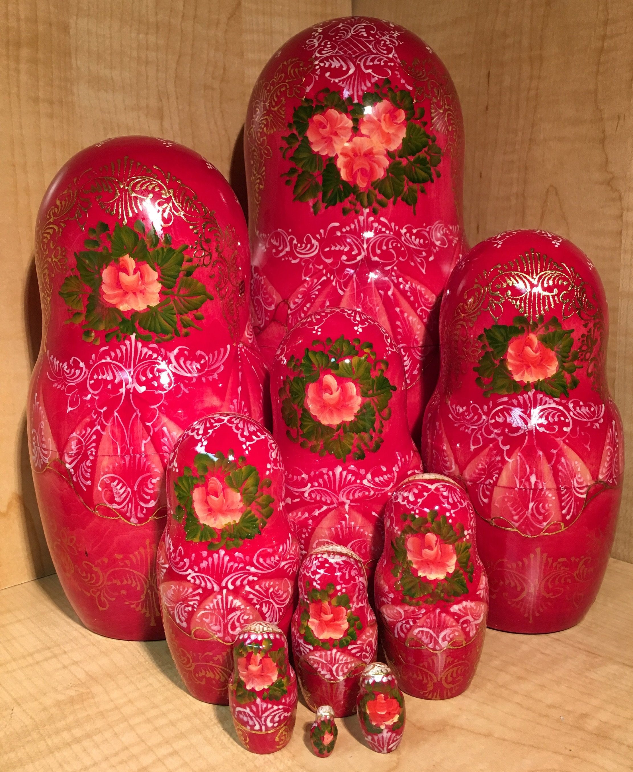 The Humpbacked Horse Konyok-gorbunok by TRIFONOV Matryoshka Nesting ...