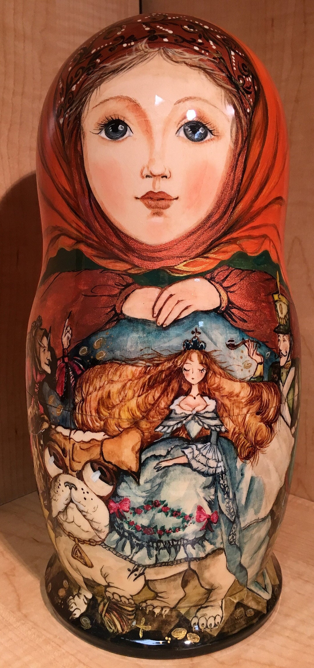 TINDERBOX Fairy Tale by Zayceva D.V. Also Known as OGNIVO Matryoshka ...