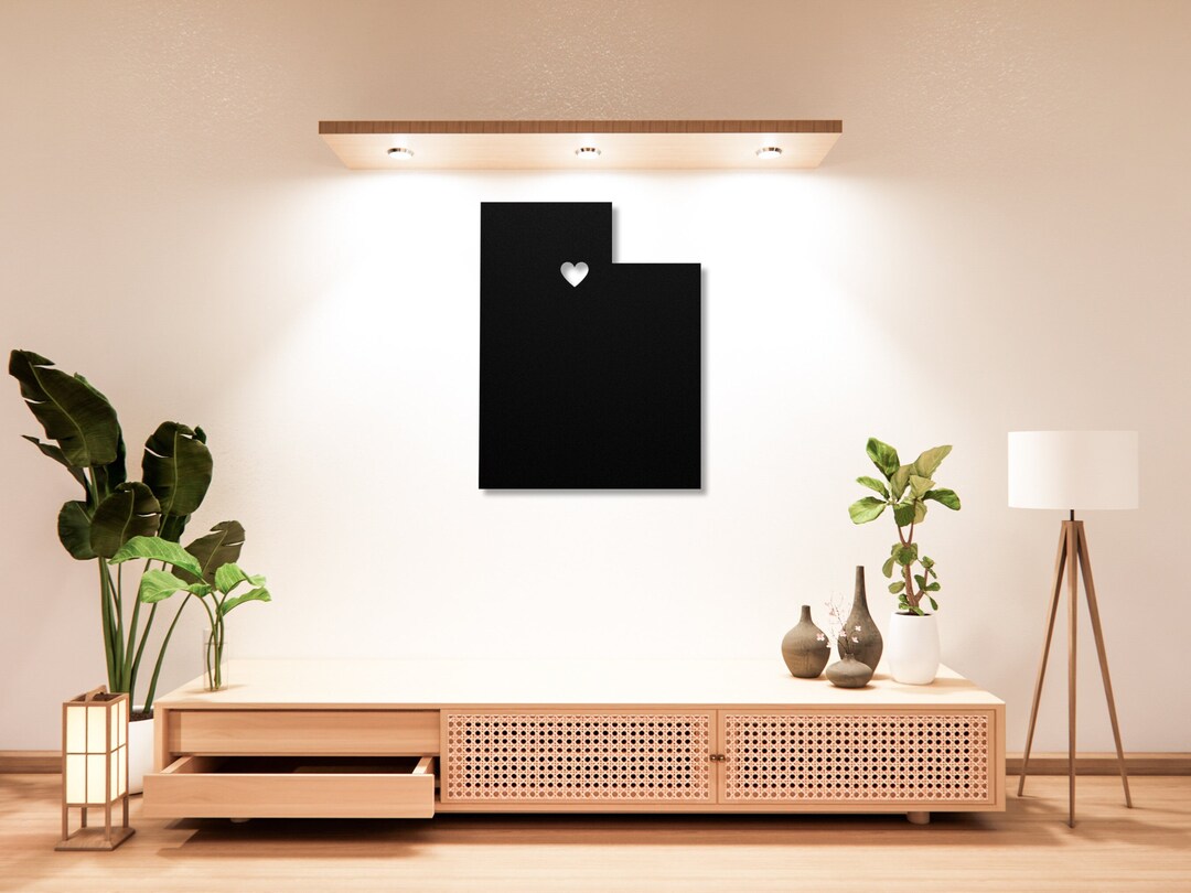 Utah Metal Wall Art Utah Wall Art Utah Wall Decor Utah Gifts Utah Art ...
