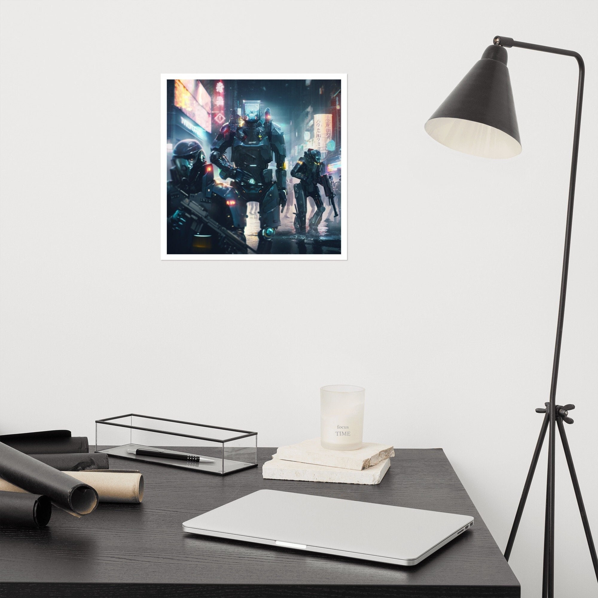 Poster | Cyberpunk | Wall Art | Wall Decor | Mecha - Etsy