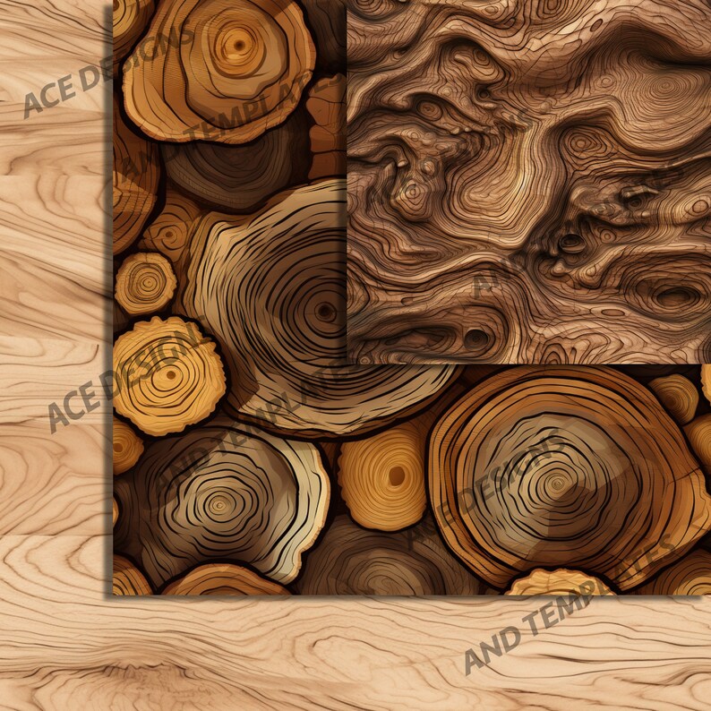 Seamless Patterns Wood Style Seamless Pattern Repeating Pattern Wooden ...