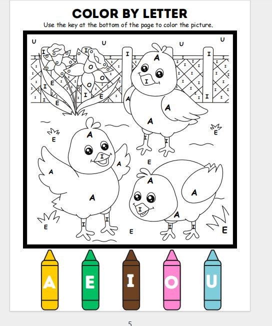 Color by Number 1st Grade, Color by Number Books for Kids, Preschool ...