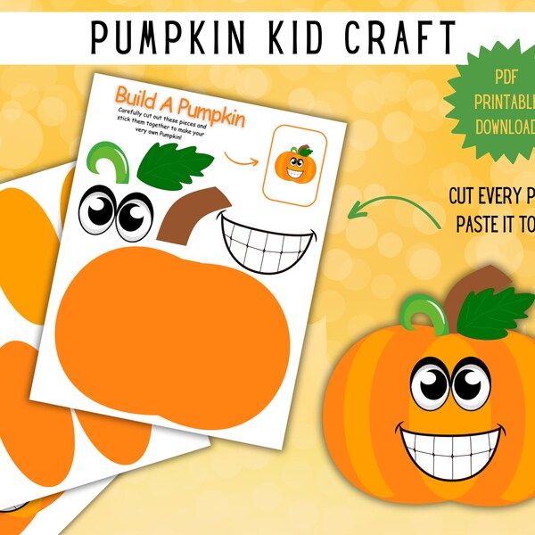 Halloween Handprint Craft - Etsy