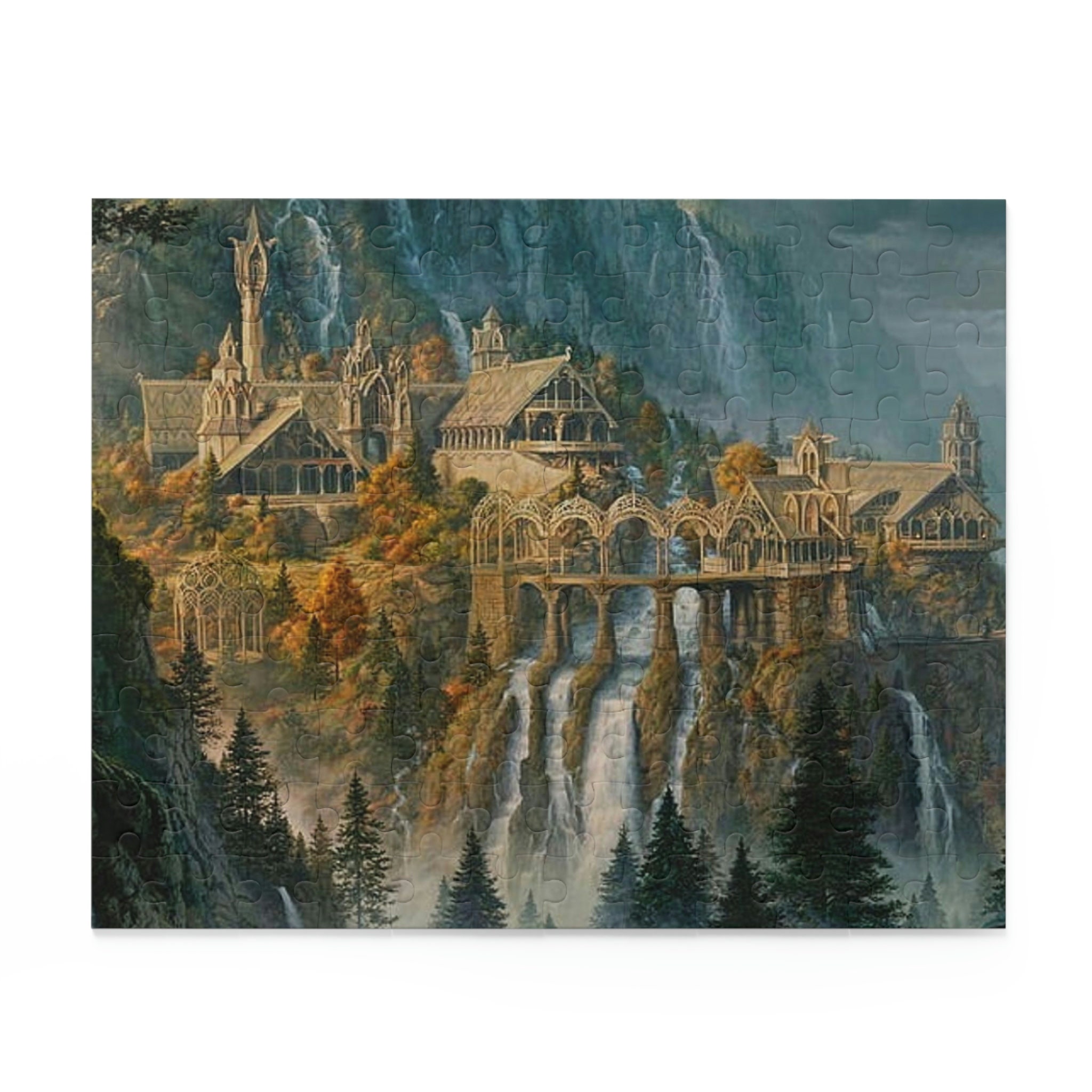 Rivendale Puzzle: A Stunning Portrait of Rivendale From Lord of the ...