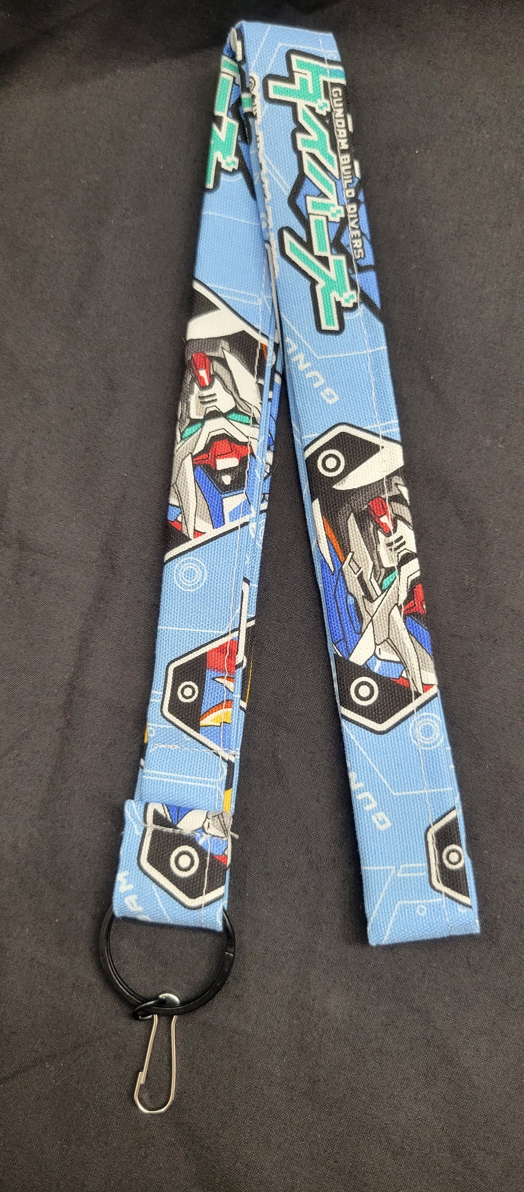 Gundam Build Divers Landyard Light Blue - Etsy