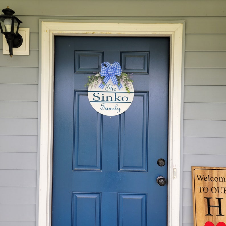 Personalized Door Sign. - Etsy