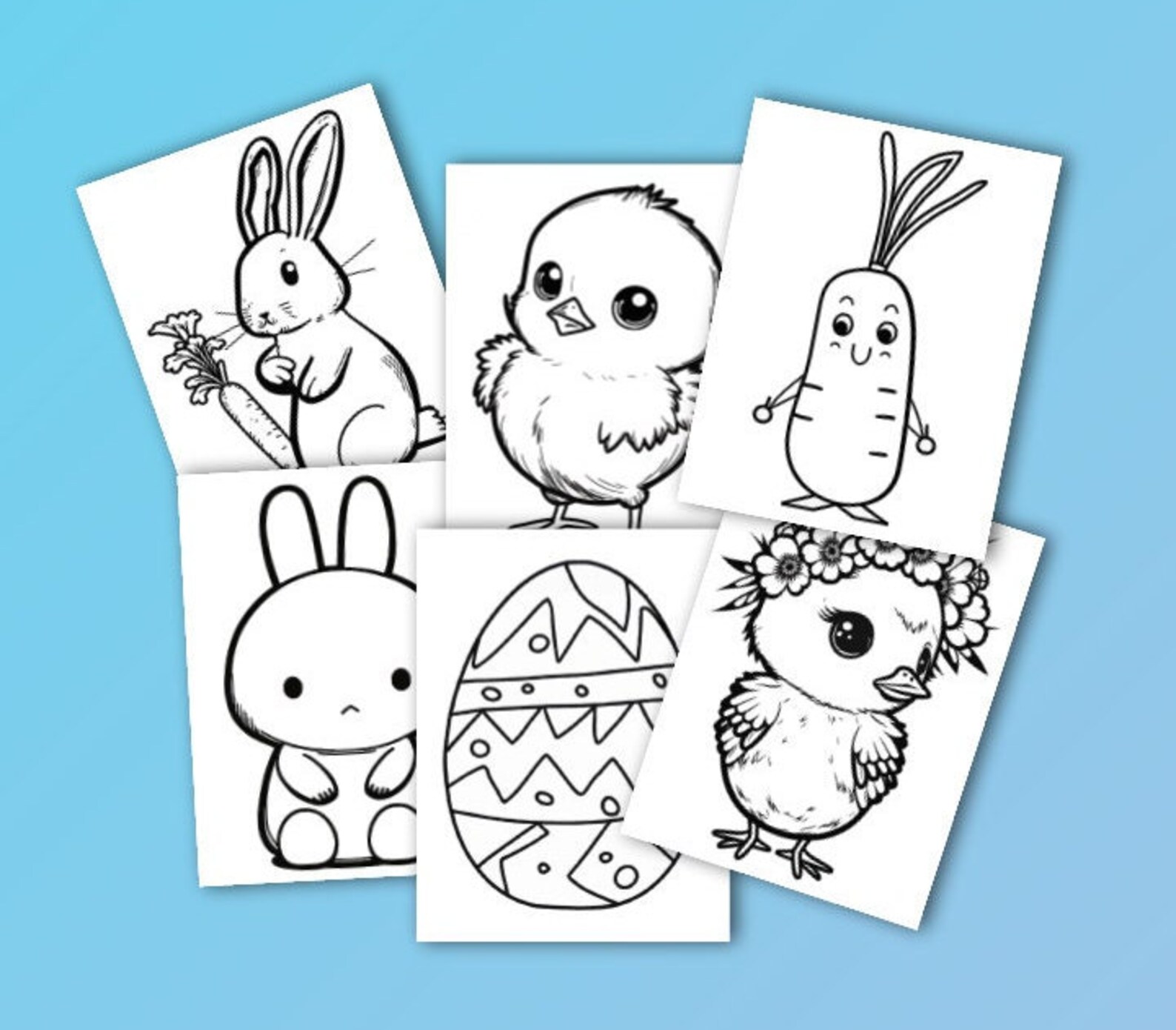 Easter Coloring Pages, Easter Coloring Sheets for Kids, Easter ...