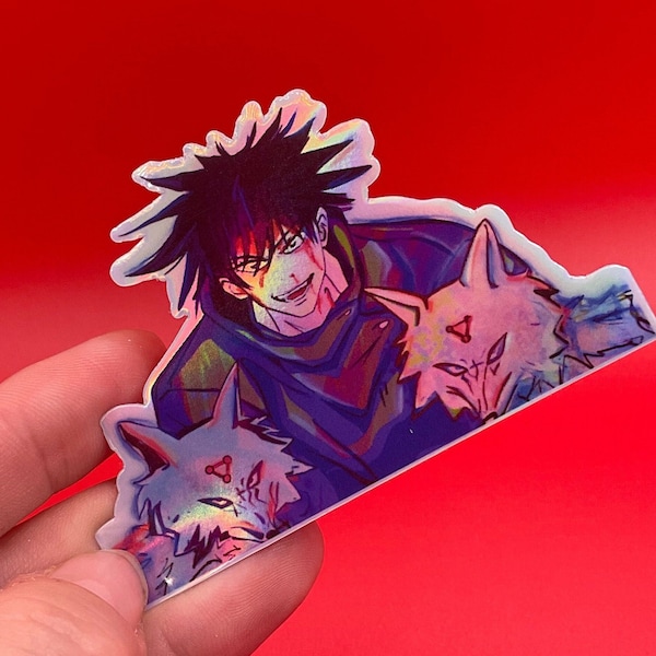 Anime Sticker Megumi Jjk Decal - Etsy