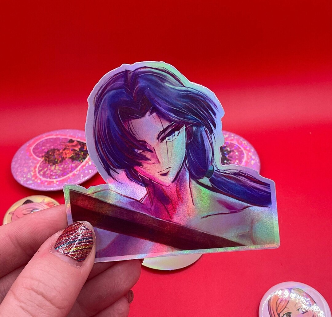 Anime A. Diaries Sticker Gift Waterproof Holographic Decal for Water ...