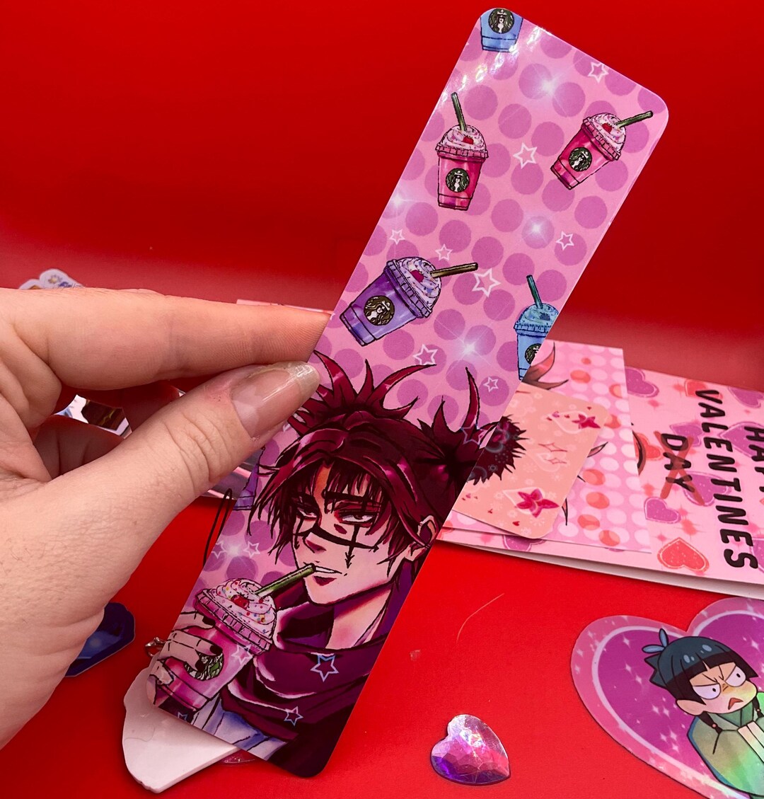 Snack Time! JJK Anime Bookmark Chos0 Double Sided Laminated Giftholiday ...