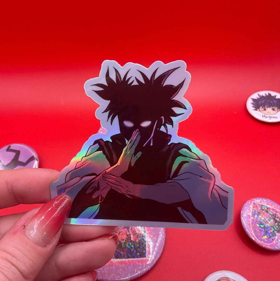 Jujutsu Anime Chos0 JJK Sticker Gift Waterproof Holographic for Water ...