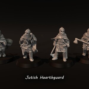 Jutish Hearthguard Historical Medbury Miniatures - Etsy