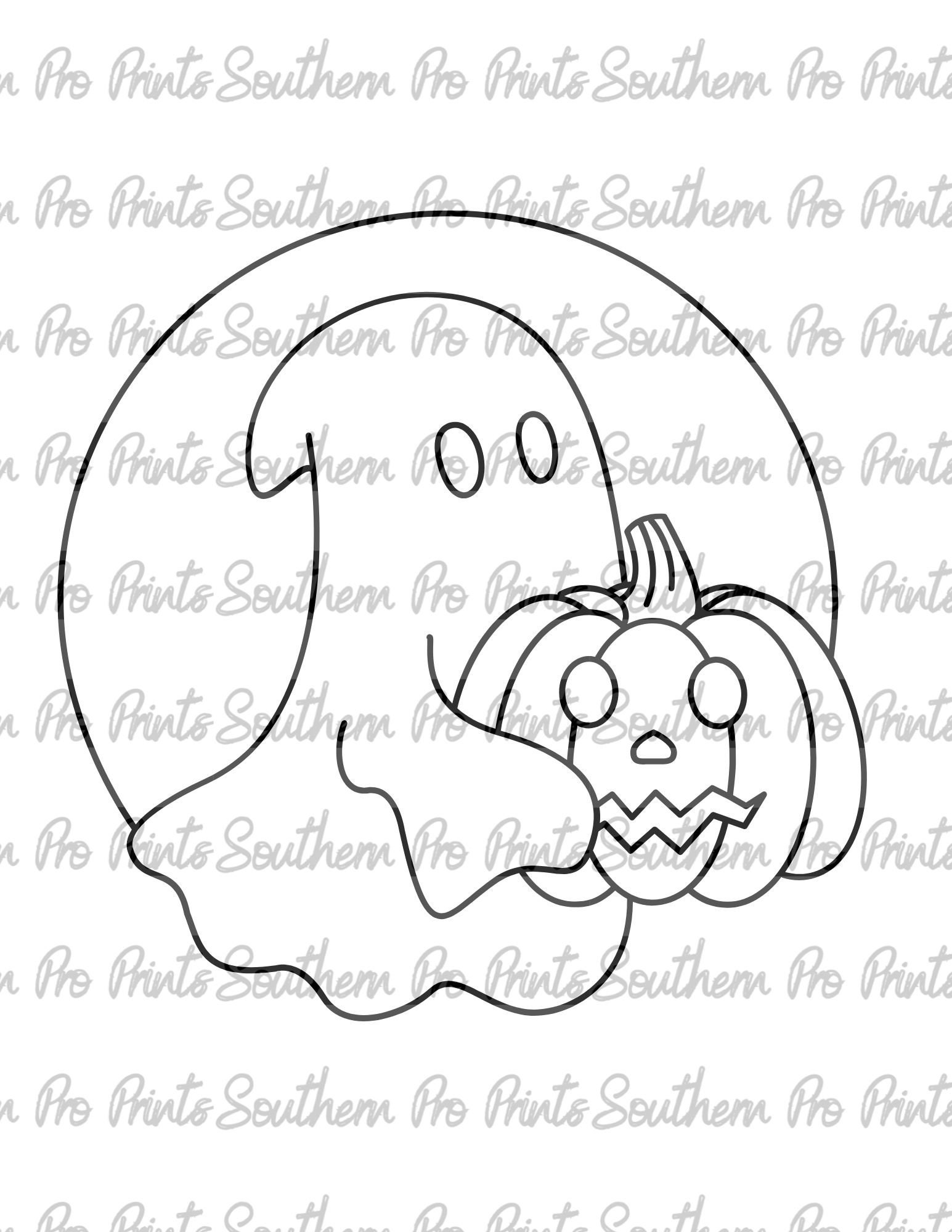 Printable Halloween Coloring Pages 20 Pages Kids Coloring - Etsy