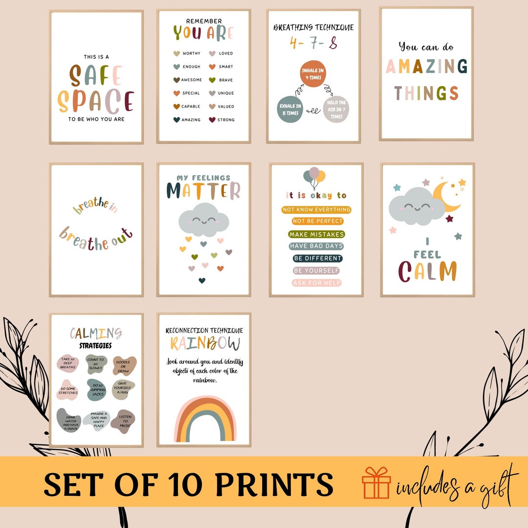 Calming Corner Preschool, Calming Strategies Clipart, Zones of ...