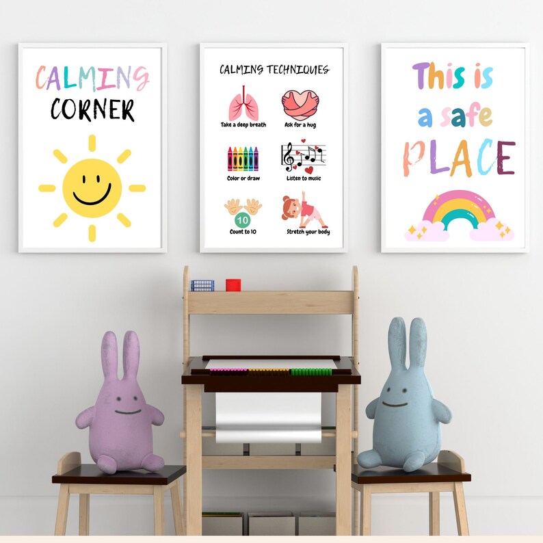 Calming Corner Classroom Boho, Calm Down Corner Preschool , Calm Down ...