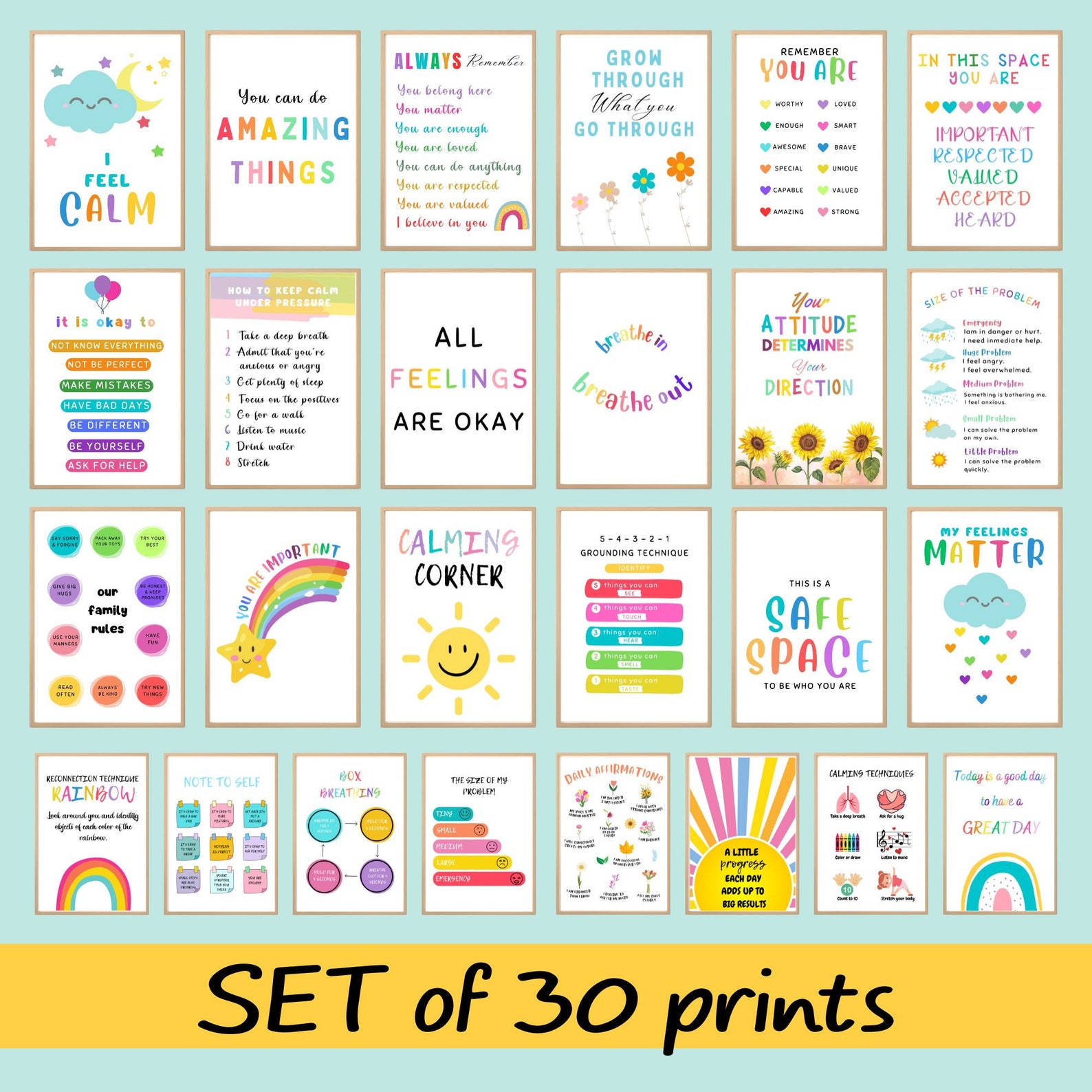Educational Posters for Toddlers, Abc Print, Days of the Week, Alphabet ...