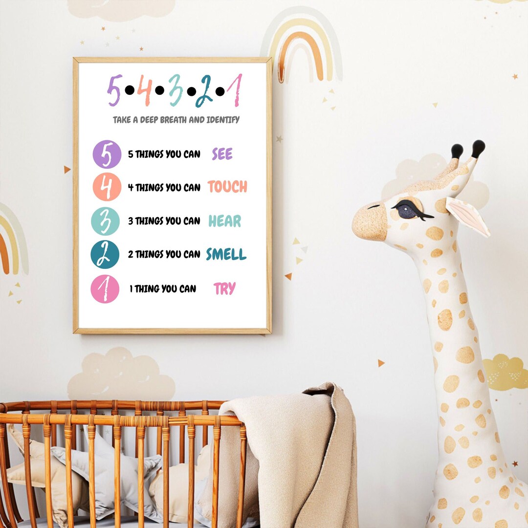 Calming Strategies Classroom Poster, Calming Down Poster Printable ...