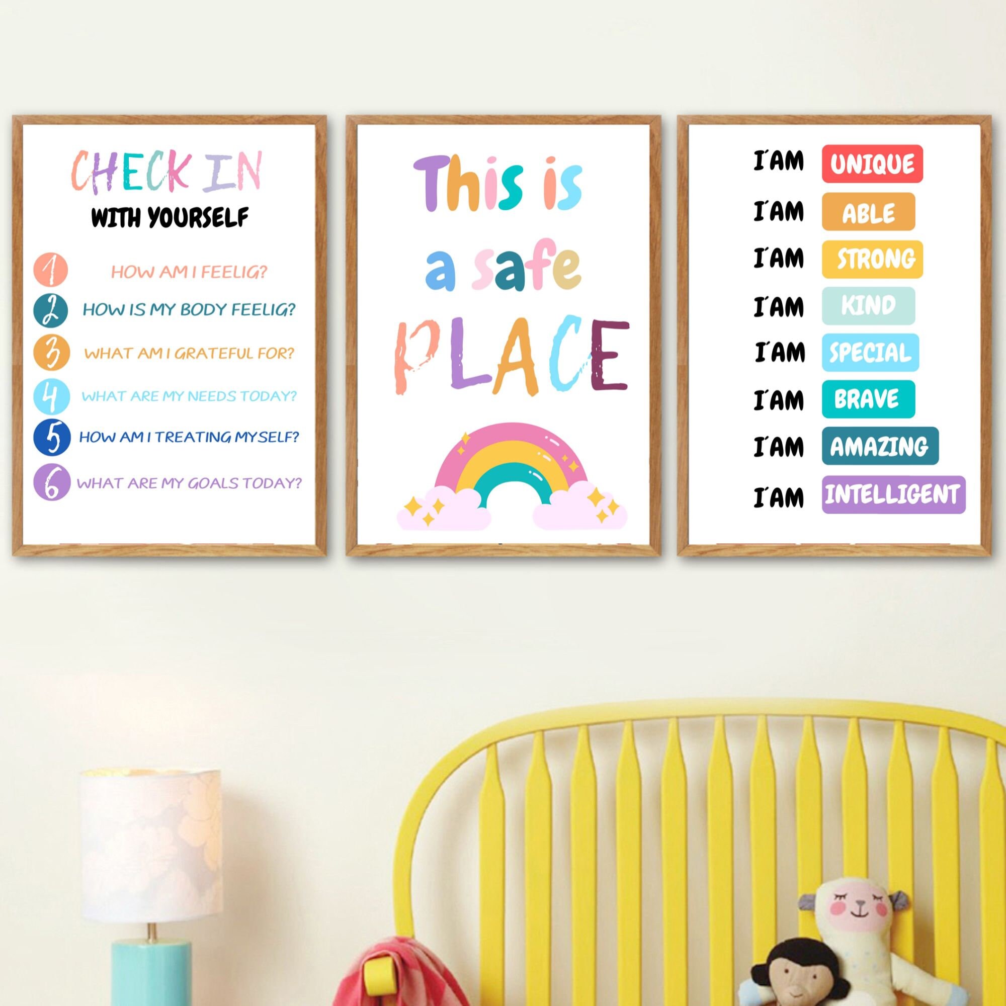 Printable Calming Techniques for Kids Poster, Printable Calming Corner ...