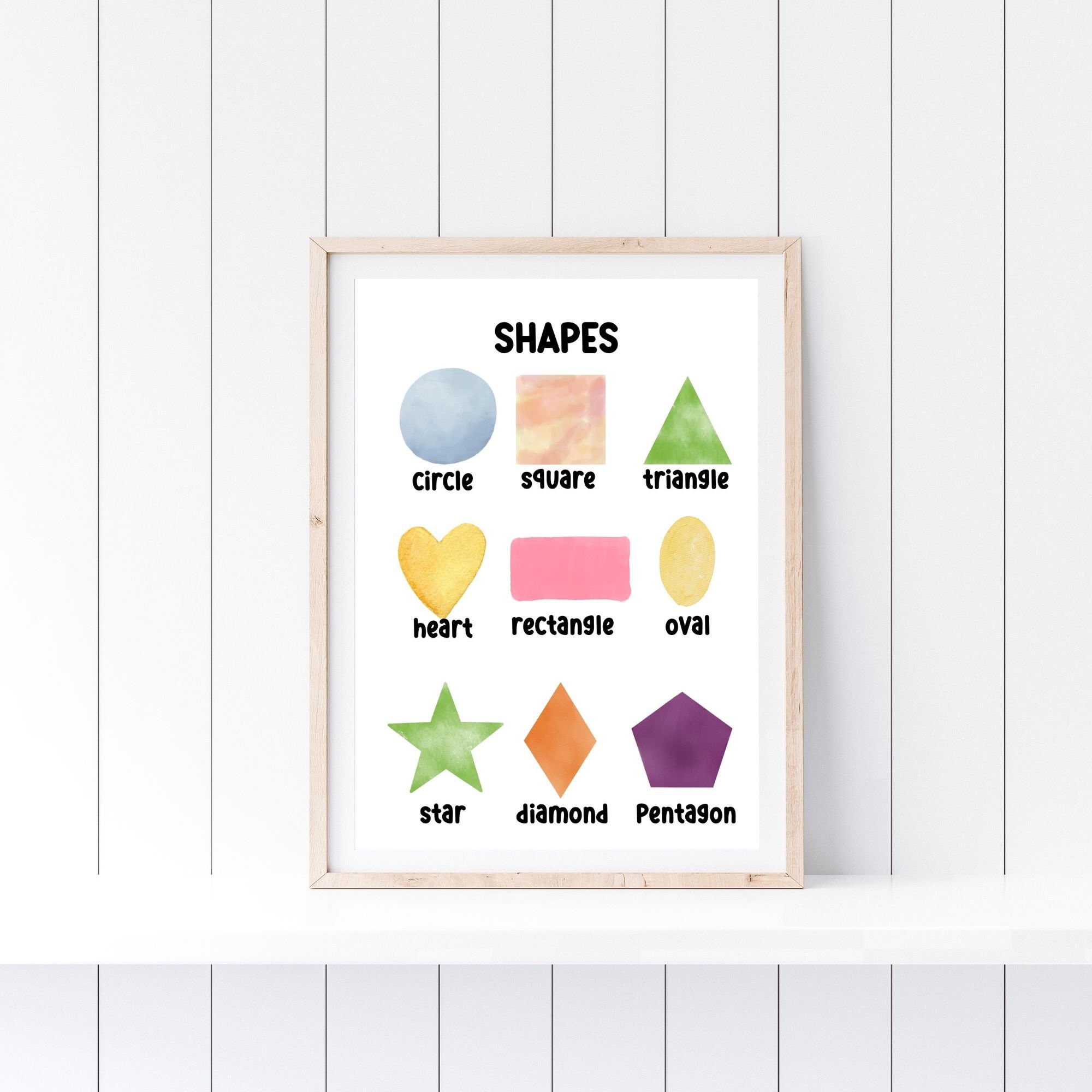 Montessori Educational Learning Poster Bundle, Educational Learning ...