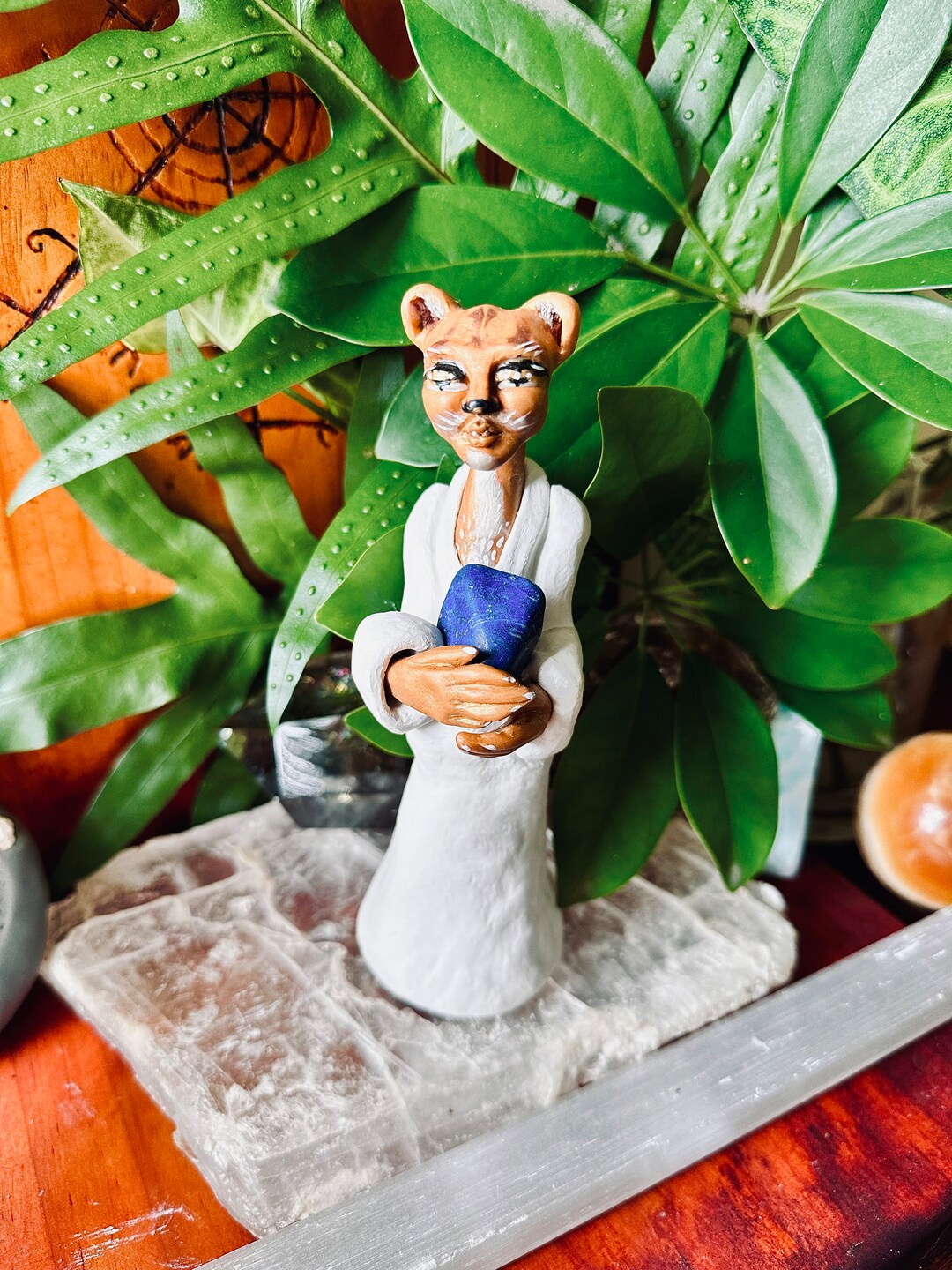 Lioness Gatekeeper Goddess Spirit Guide Lapis Lazuli Sekhmet Ishtar ...