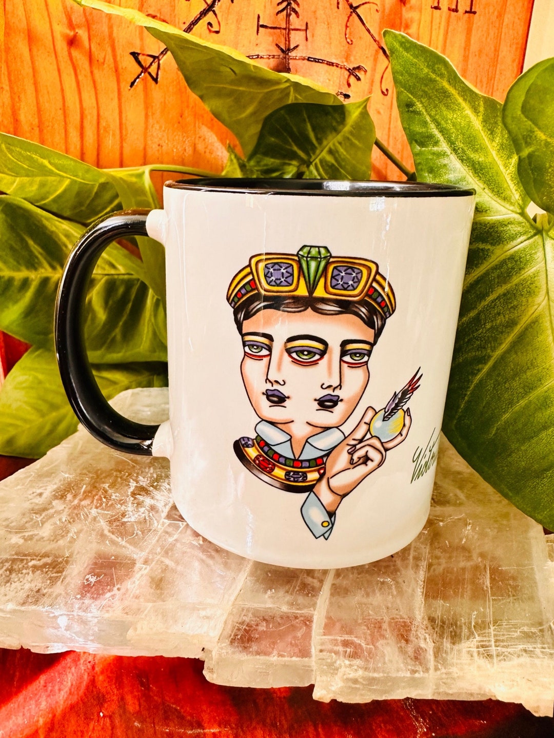 Gemini Mug Gemini Art Gemini Non-binary Art Mug Astrology Art Aries ...