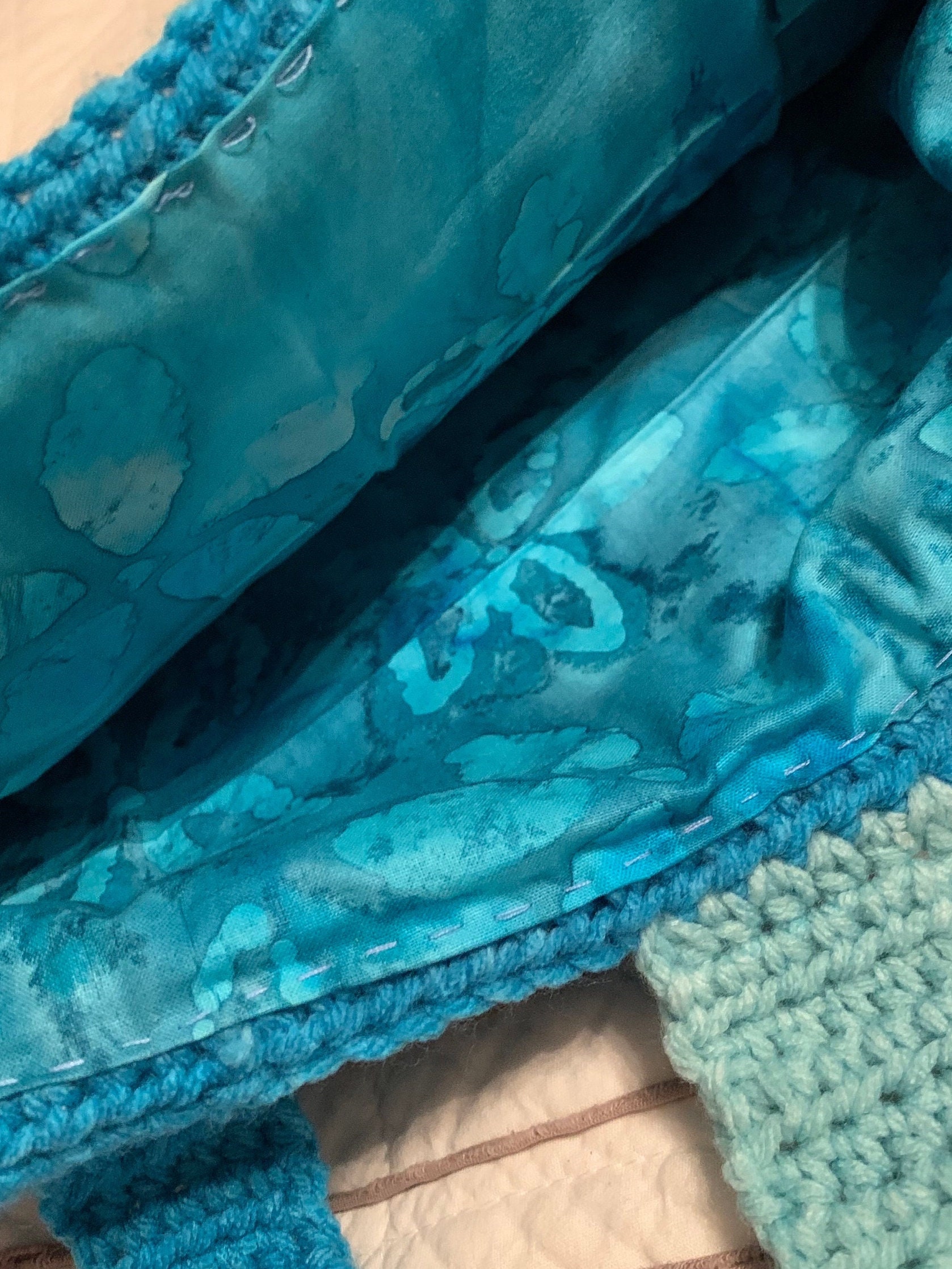 Bright Blue Purse Button Closure - Etsy