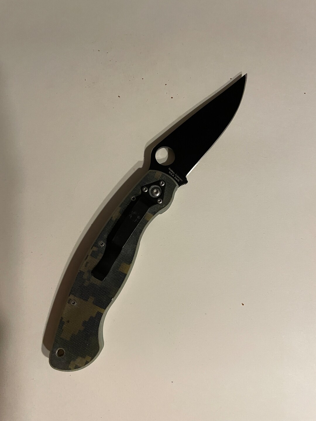 Paramilitary 2 Camo 440c Black Blade Copy - Etsy