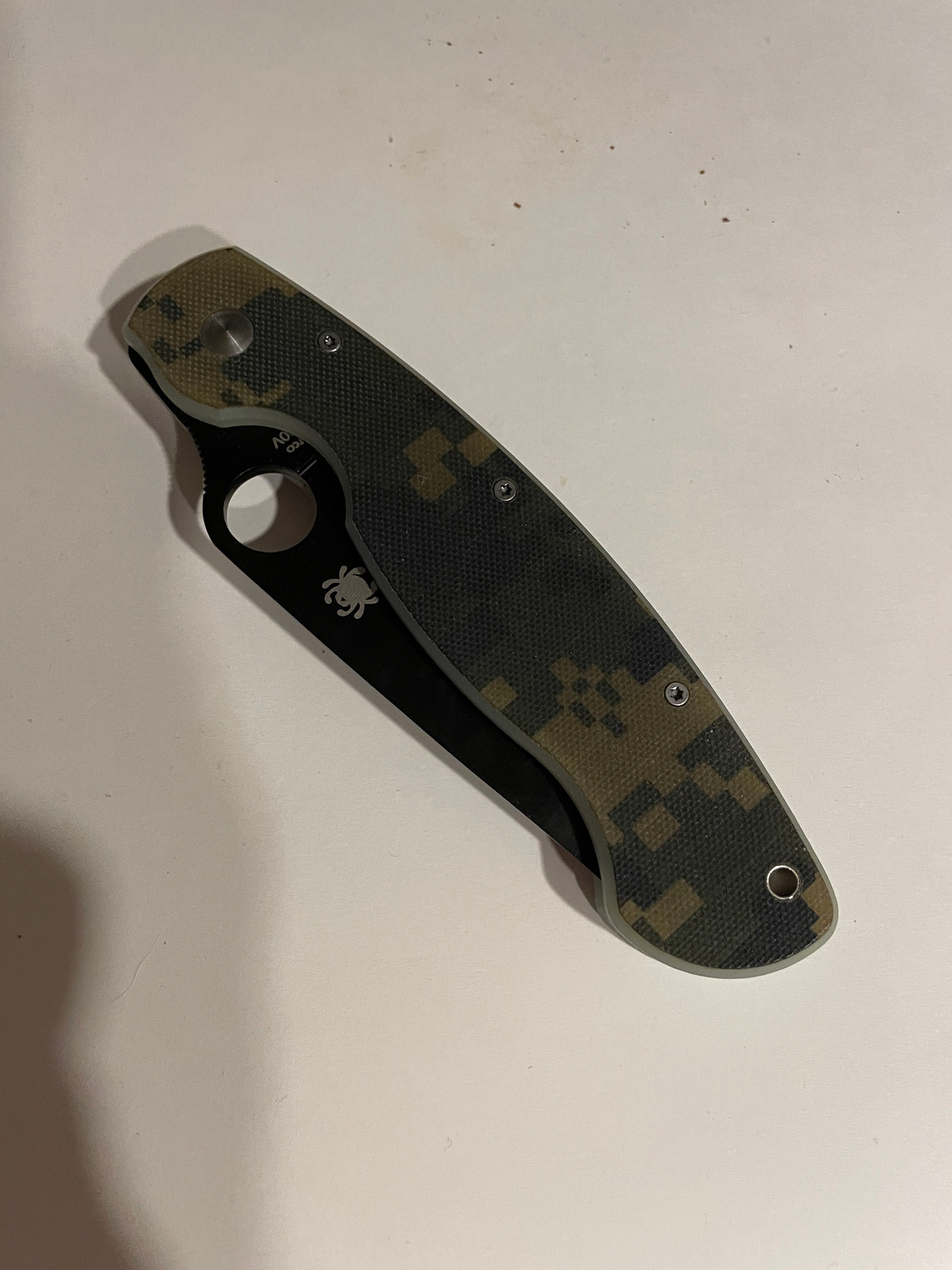 Paramilitary 2 Camo 440c Black Blade Copy - Etsy