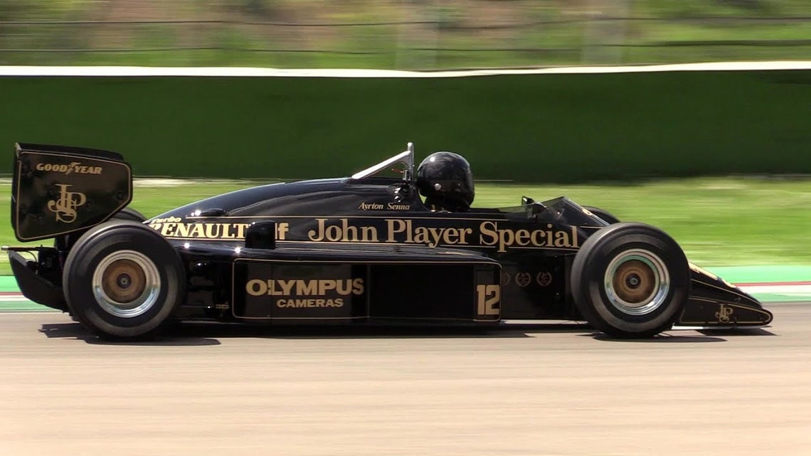 Lotus 97T F1 Car Livery Poster Print 1985 Portuguese Grand Prix Ayrton ...