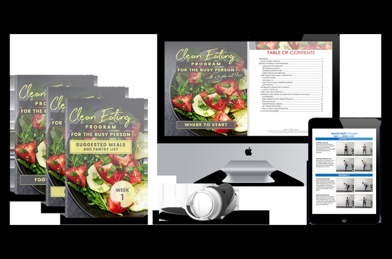 2 Week Clean Eating Program - Etsy