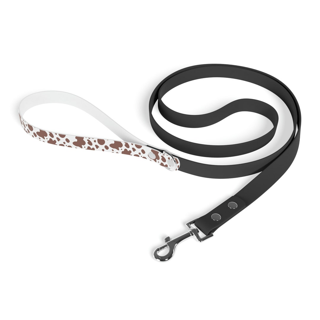 Cow Print Leash - Etsy