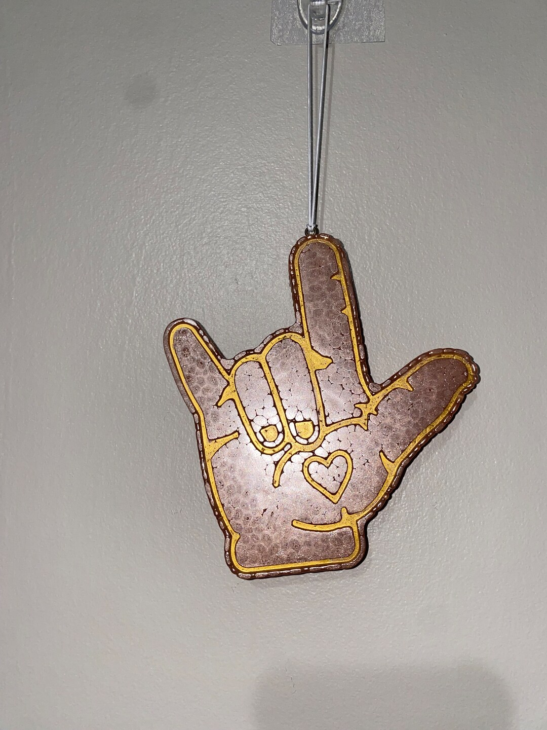 I Love You Hand - Etsy